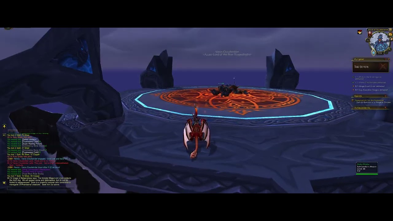 World of Warcraft - The Oculus (Solo) - YouTube