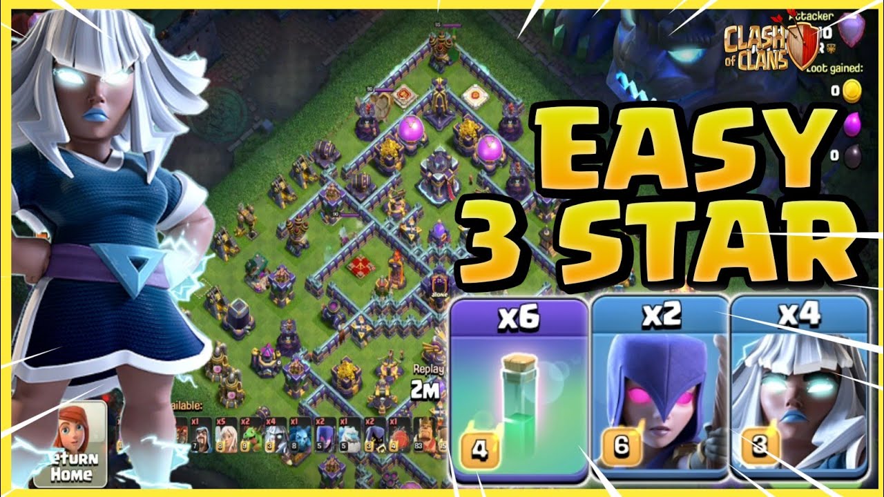 NEW Easy Electro TITAN Attack Strategy - TH15 Legend Attack Strategy ...