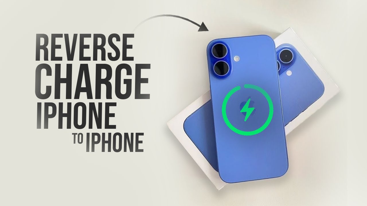 How to Reverse Charge iPhone to iPhone (tutorial) - YouTube