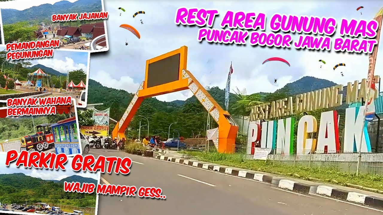 REST AREA GUNUNG MAS PUNCAK BOGOR JAWA BARAT - YouTube