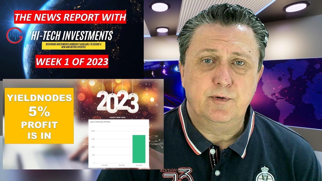 WEEK 1 NEWS STUDIO 🌍 HI-TECH INVESTMENTS 🔥 YIELDNODES PAY OUT THE 5% ...
