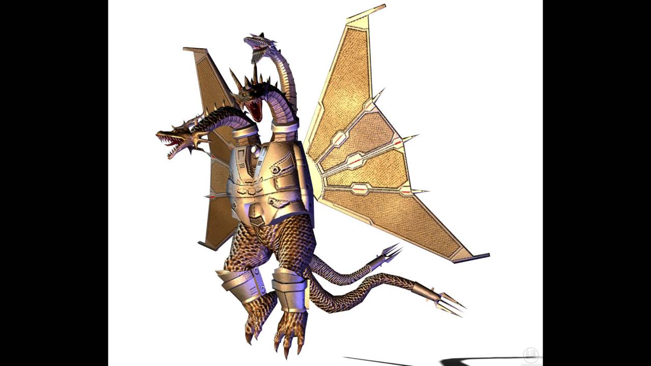 Mecha-King Ghidorah Roars & SFX from Godzilla: Unleashed (Wii) - YouTube