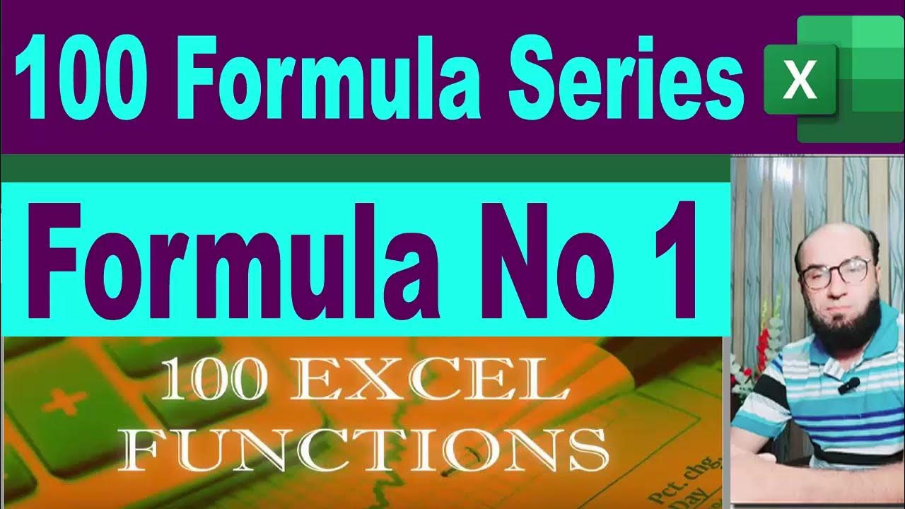 Formula Series Excel . Formula No 1 Sum - YouTube