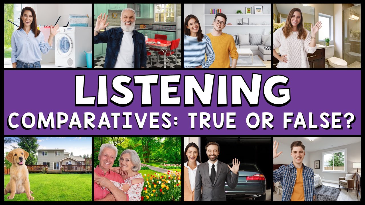 PASO 48 - INTERMEDIOS: EJERCICIO DE LISTENING PARA REPASAR COMPARATIVOS ...