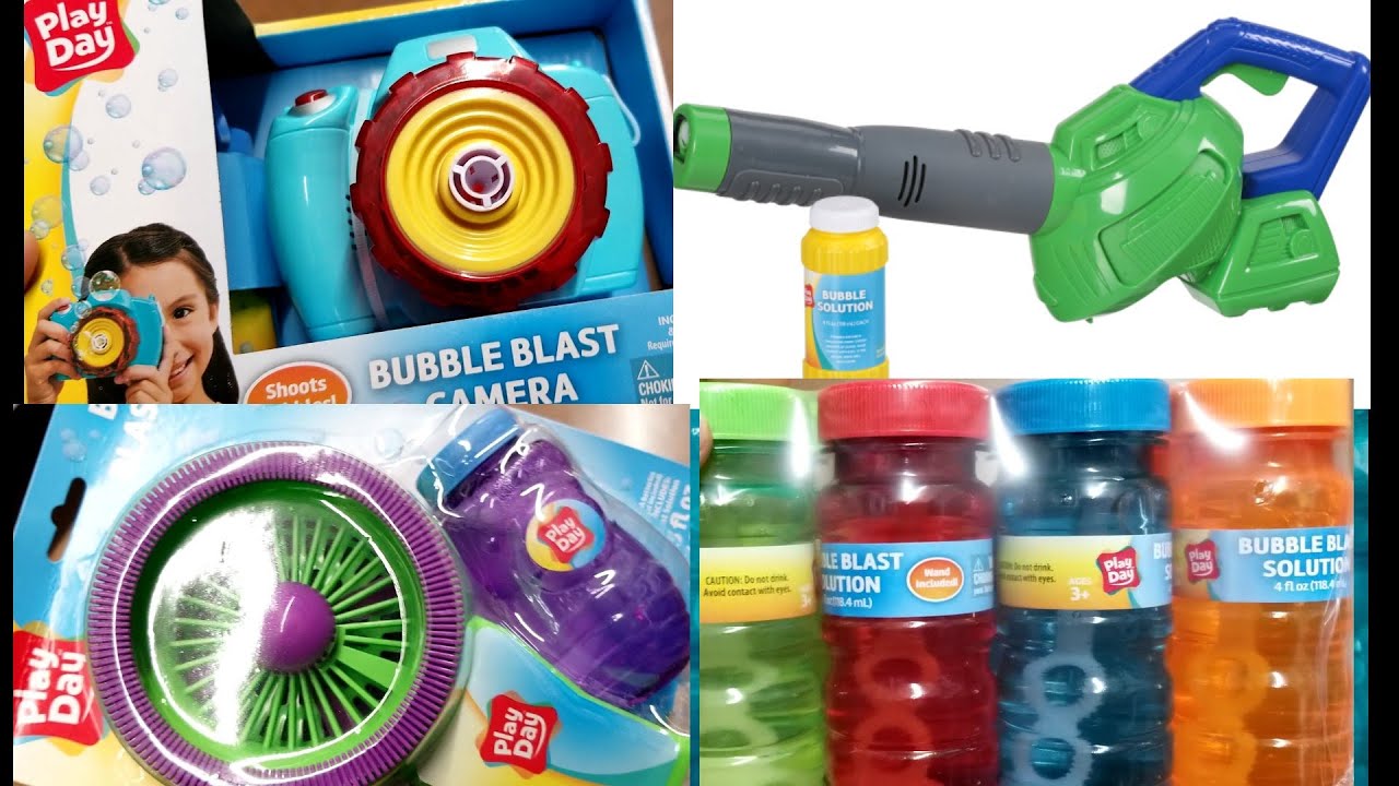 Bubble Machine Toys for kids | Fun play | Bubble gun - YouTube