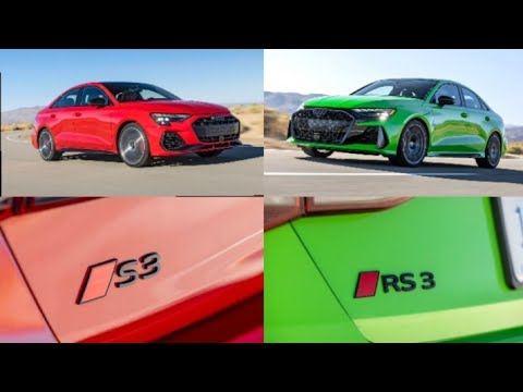 🔥💯 🔥 Audi S3 vs RS3 | Power, Speed & Sound Battle | The Ultimate German ...