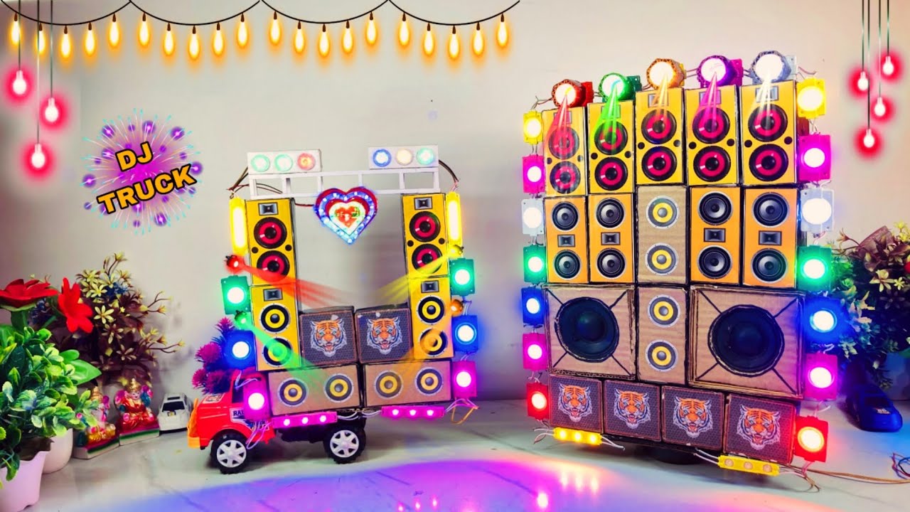 DIY Mini DJ Truck Kaise Banaye: Full Tutorial At-Home DJ Project | Mini ...