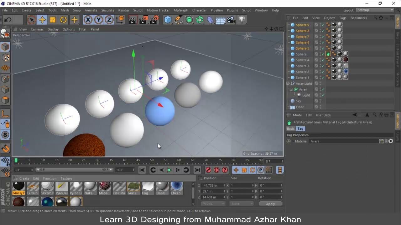 Learn 3D Modeling from Muhammad Azhar Khan. We are starting 3D modeling ...