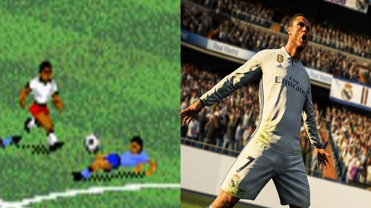 Evolution of FIFA (1994-2018) - YouTube