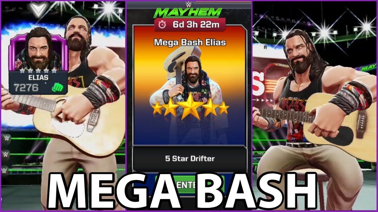 Mega Bash Elias | WWE MAYHEM - YouTube