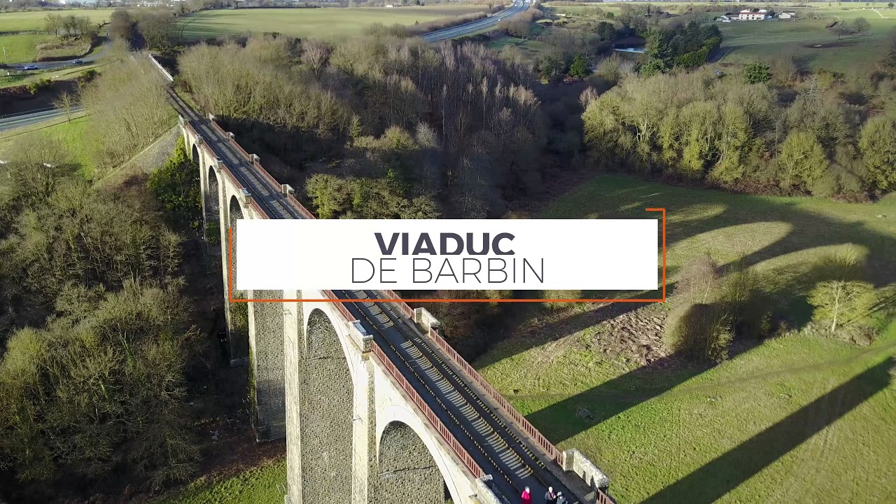 Viaduc de Barbin - Vendée Train - YouTube