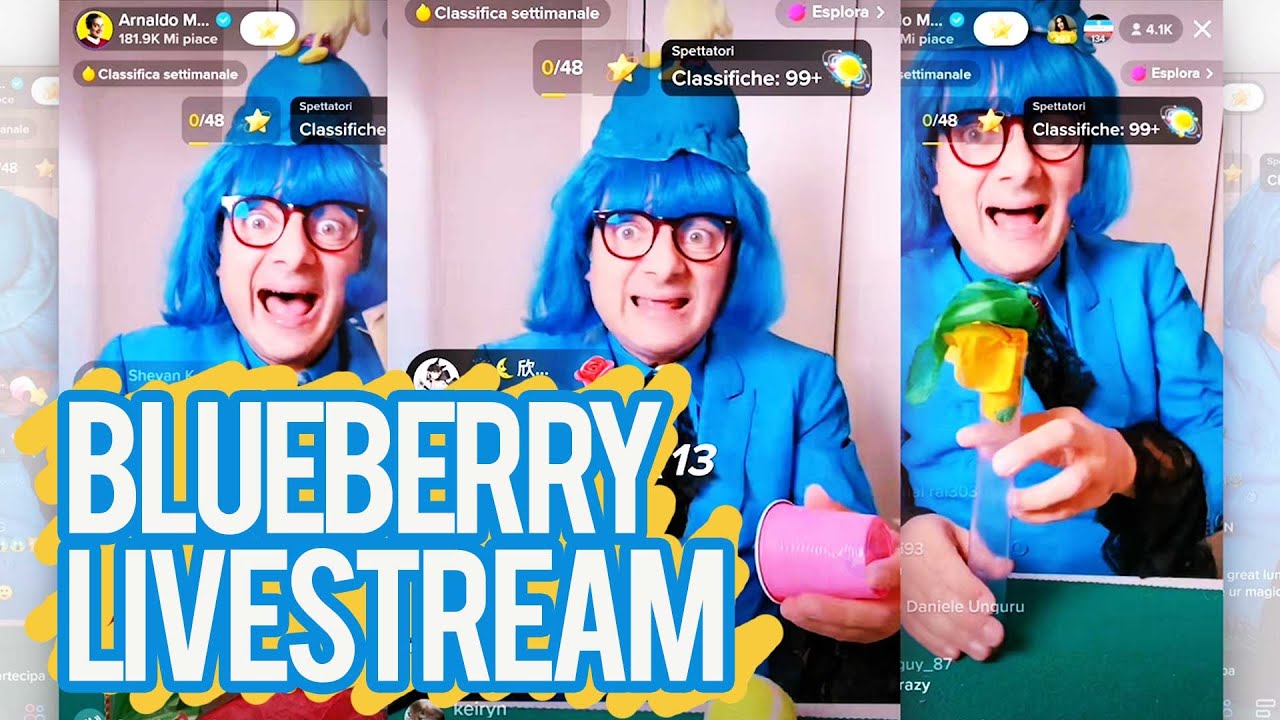 Mr. BlueBerry Comedy Livestream 💙 - YouTube