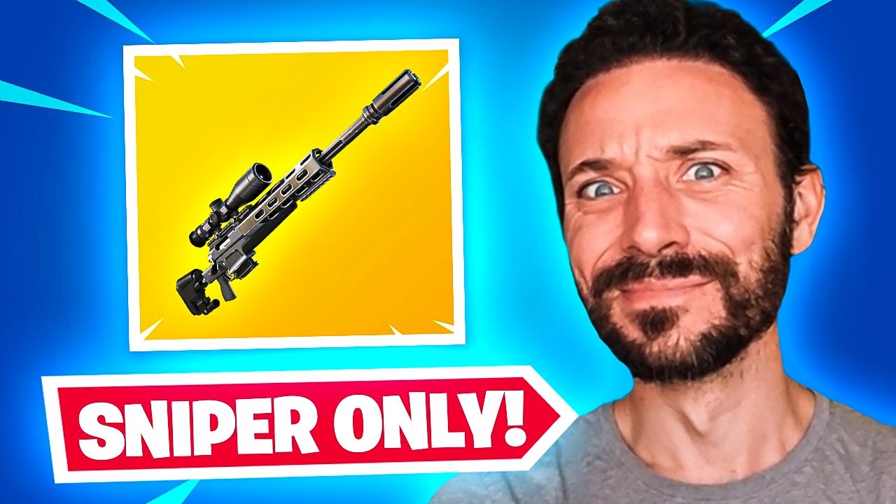 Snipers Only Challenge: Can We Win Fortnite Using Only Snipers? - YouTube