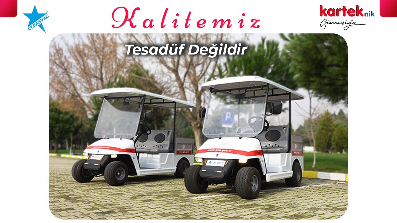 CLEANVAC B40-2 KASALI GOLF ARACI / CLEANVAC B40-2 CASED GOLF CART - YouTube