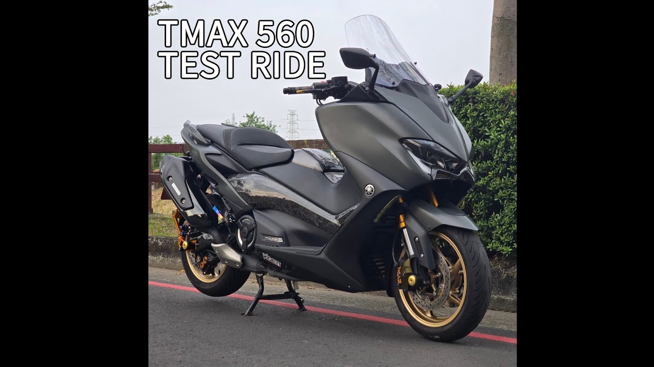 2020 YAMAHA TMAX560 TEST RIDE - YouTube