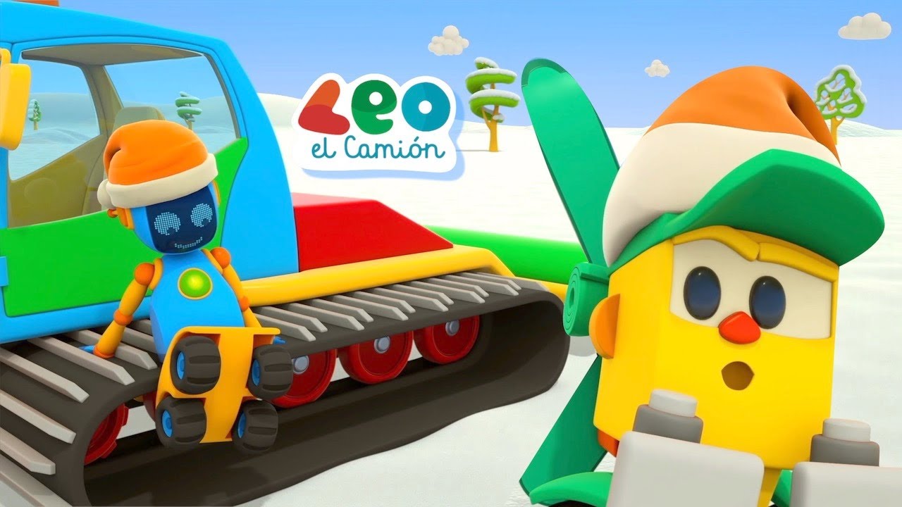 Leo the Truck Español - Leo y el Tractor Quitanieves - Nueva Temporada ...