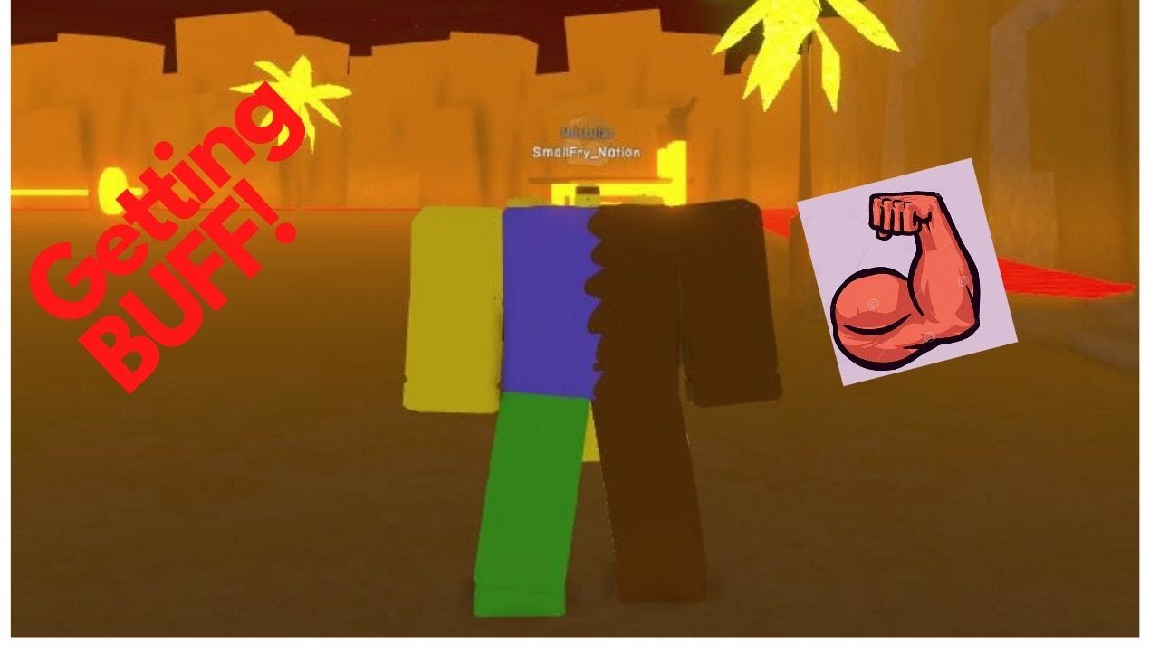getting buff! (roblox WLS 4) - YouTube