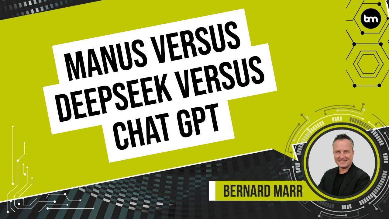 Manus AI vs. DeepSeek vs. ChatGPT: What are the differences? - YouTube