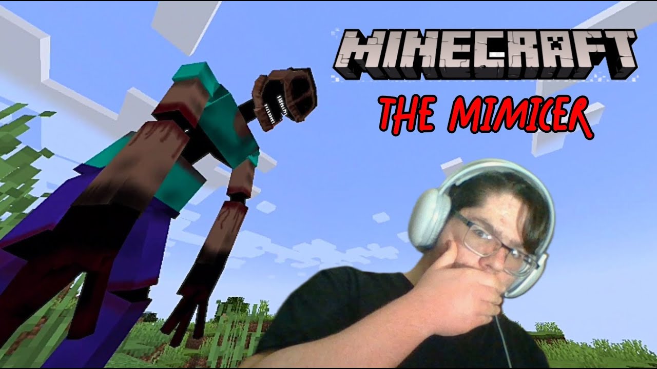 I got stalked by The Mimicer in Minecraft! 😨 | Minecraft Horror Mods ...