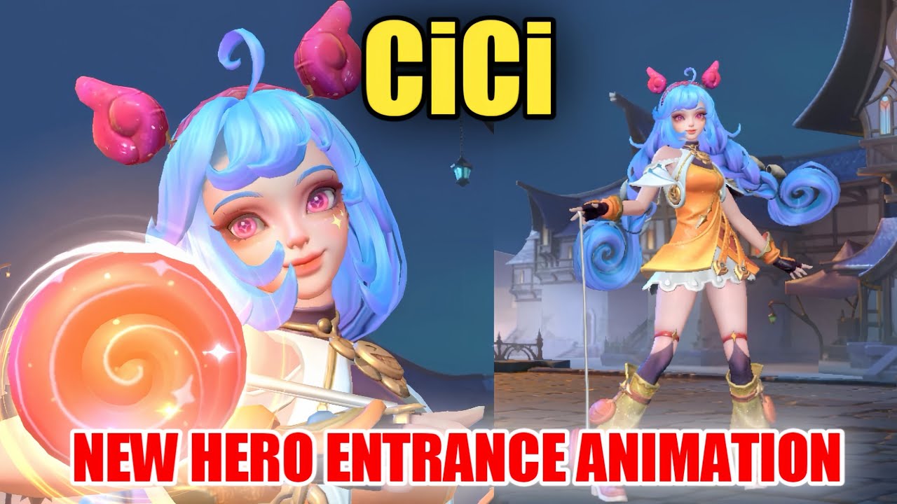 CICI NEW HERO FINISH ENTRANCE ANIMATION | CICI NEW HERO NEW UPDATE SO ...
