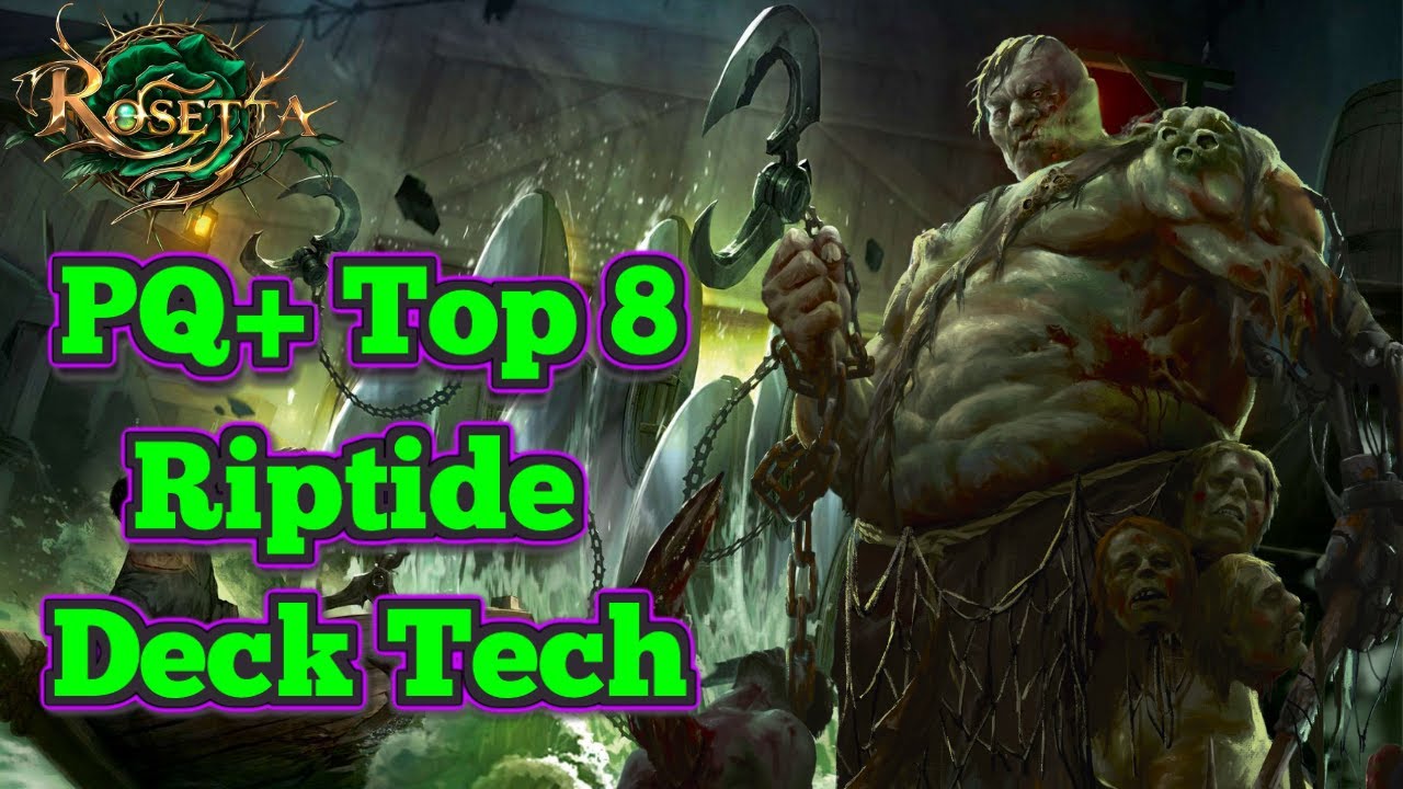 PQ+ Top 8 Riptide Deck Tech - Rosetta Meta - Flesh and Blood TCG - YouTube