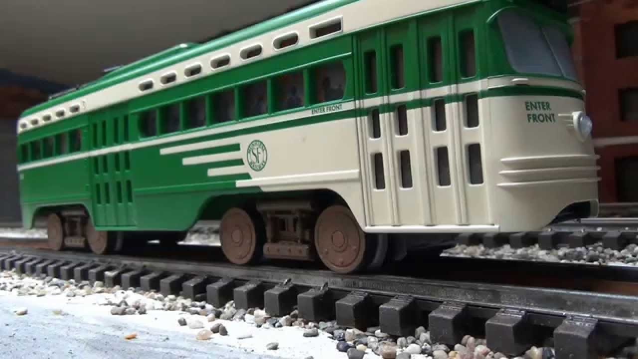 mth/railking San Francisco pcc car - YouTube