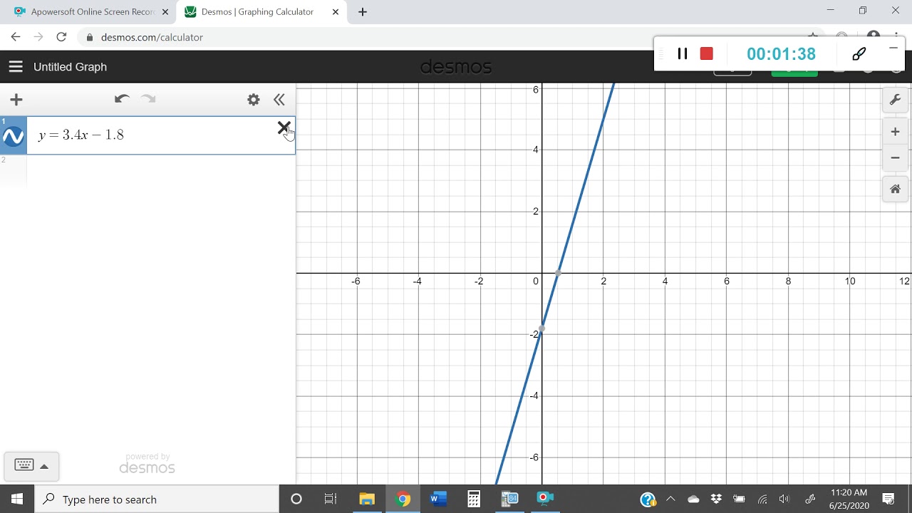 Creating/Using Sliders (Desmos) - YouTube