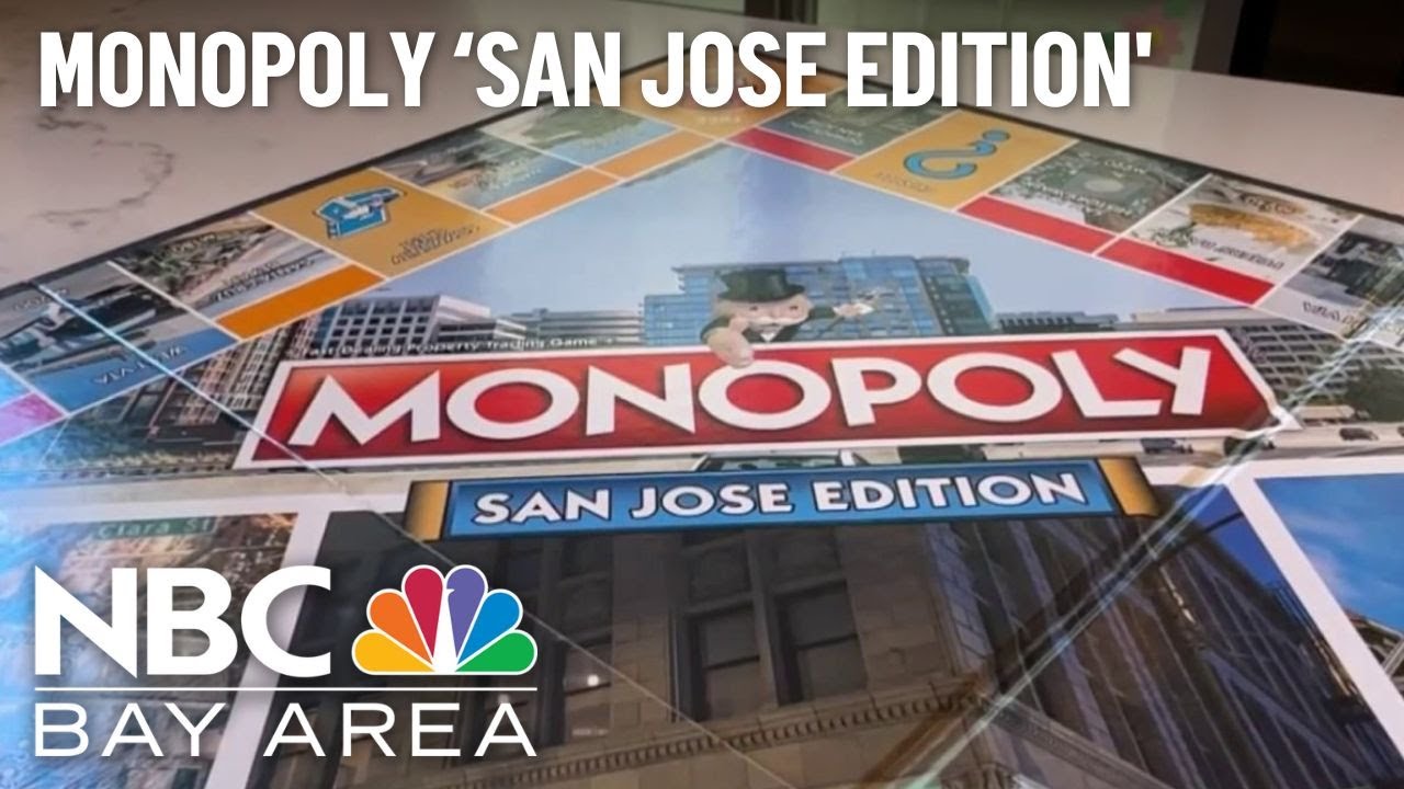 Monopoly releases personalized ‘San Jose edition' - YouTube