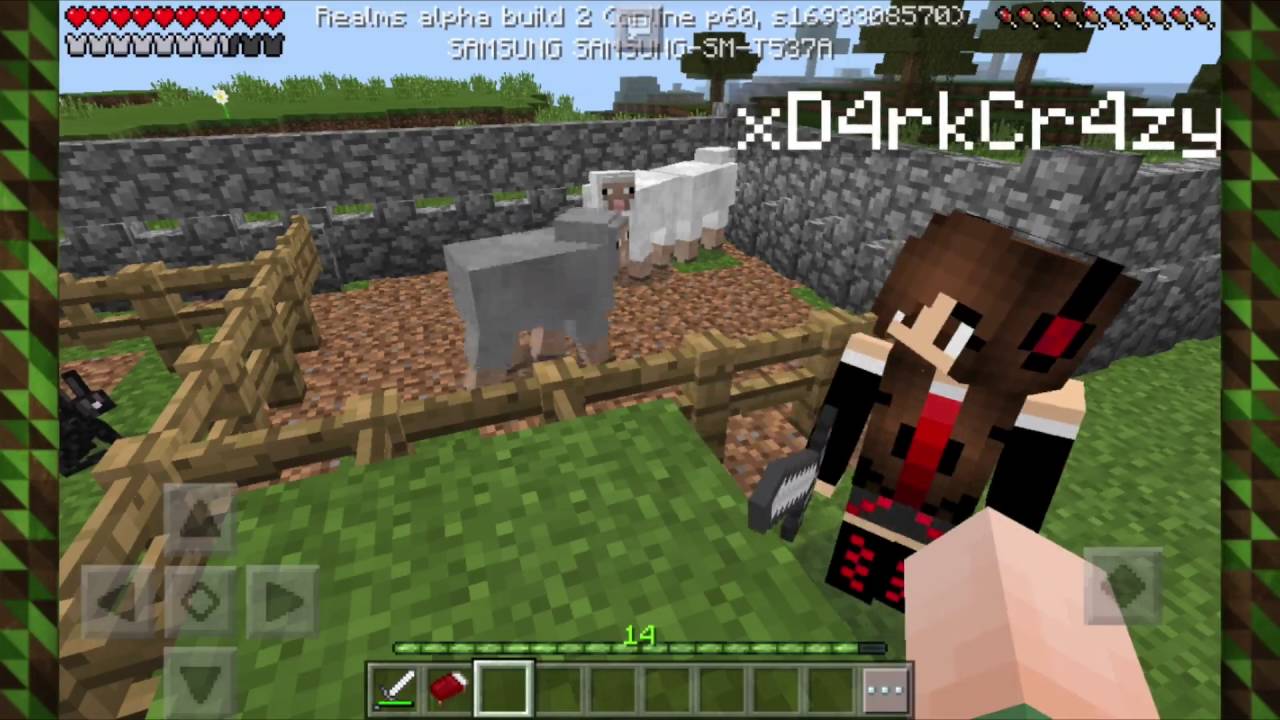 Nuestro realm de amorsh || En pareja Minecraft PE - YouTube