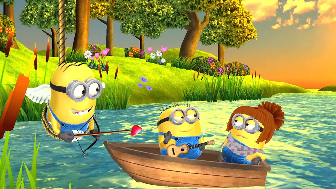 Despicable Me:Minion Rush Jerry Minion Cupid Minion and Lucy Minion ...