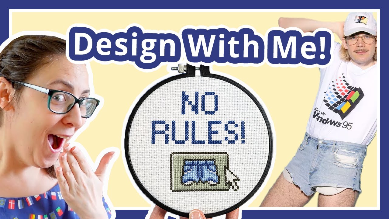 How I Design Cross Stitch Patterns - 2024 Update! - YouTube