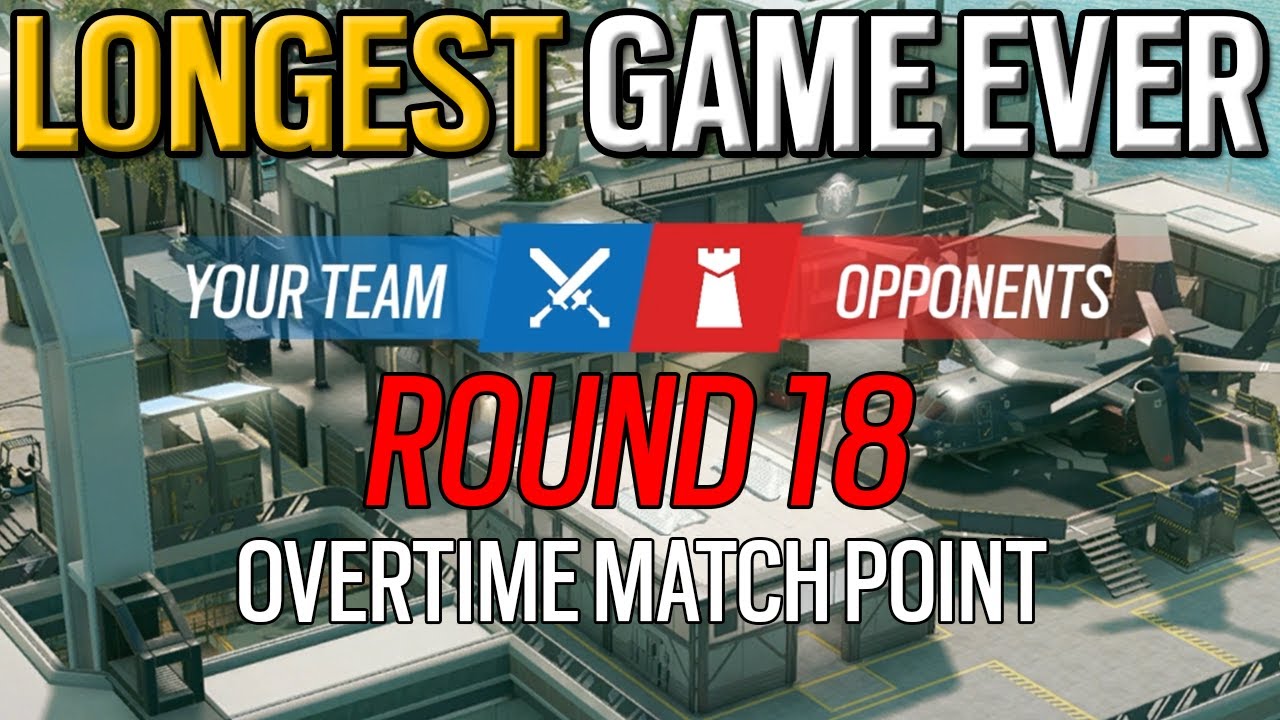 The LONGEST Ranked Game EVER - YouTube