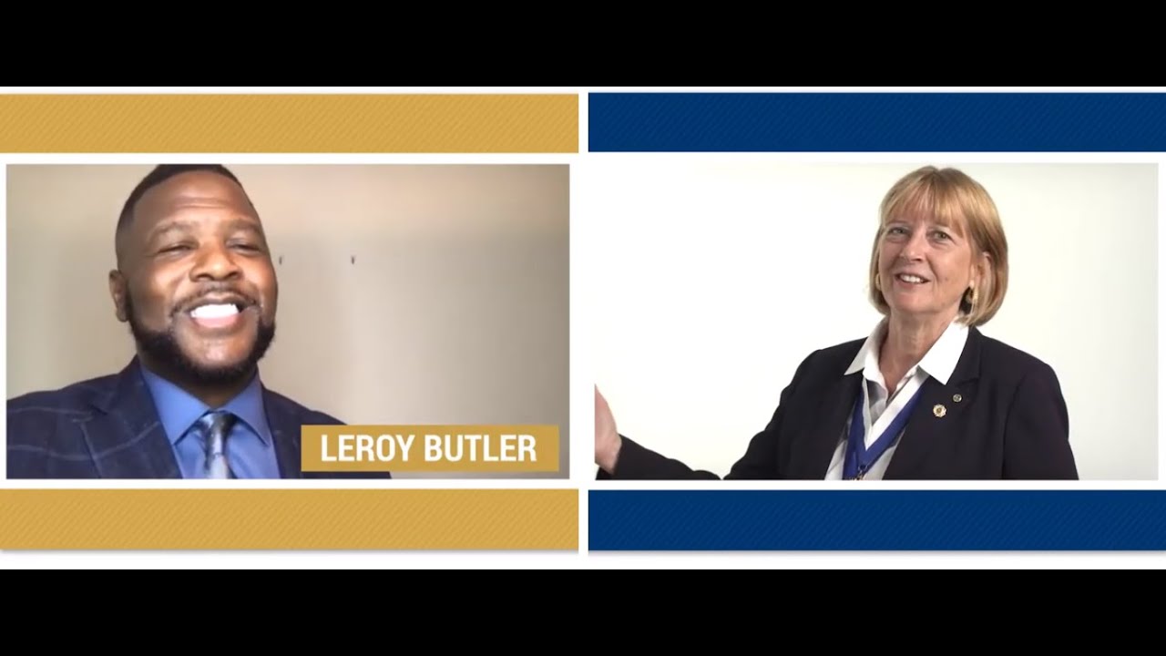 LeRoy Butler and Cops 'N Kids - YouTube