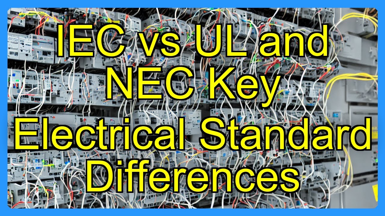 IEC vs UL and NEC Key Electrical Standard Differences - YouTube