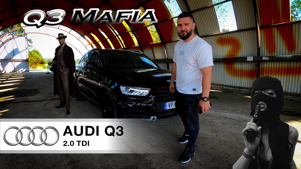 Audi Q3 Mafia Style ! Test drive and review of this Full Blacked out ...