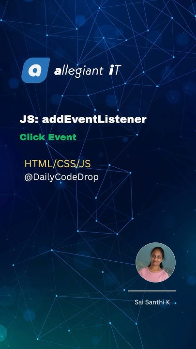 Click-event (HTML/CSS/JS) - YouTube