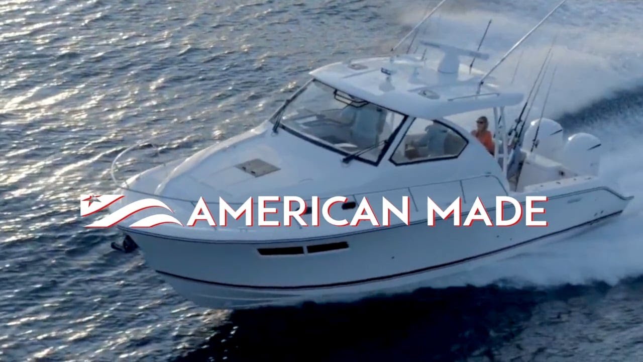 Pursuit Boats | American Made, Structural Grid System - YouTube
