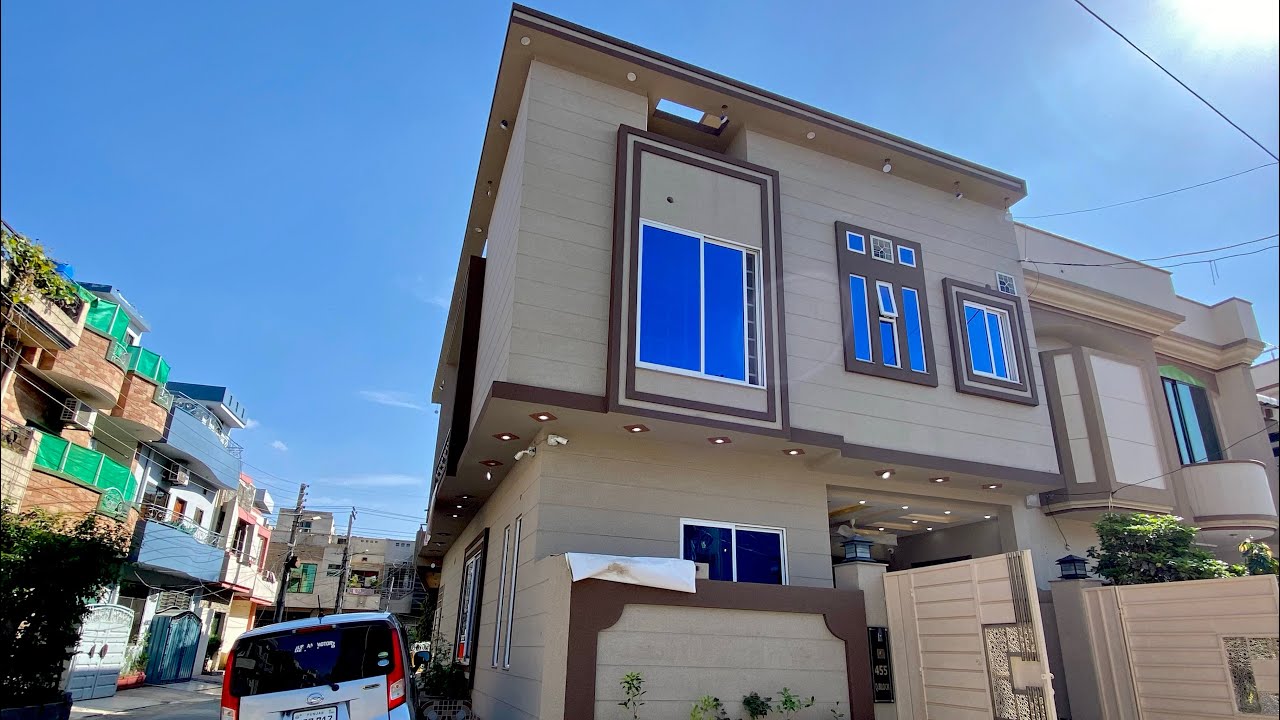 5.5 Marla Modren Design Corner House For Sale in Lahore | Pakistan ...