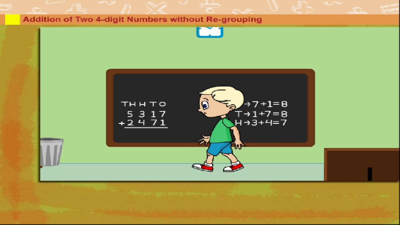 Maths class-3 | Addition for kids | Kriti Educational Videos - YouTube