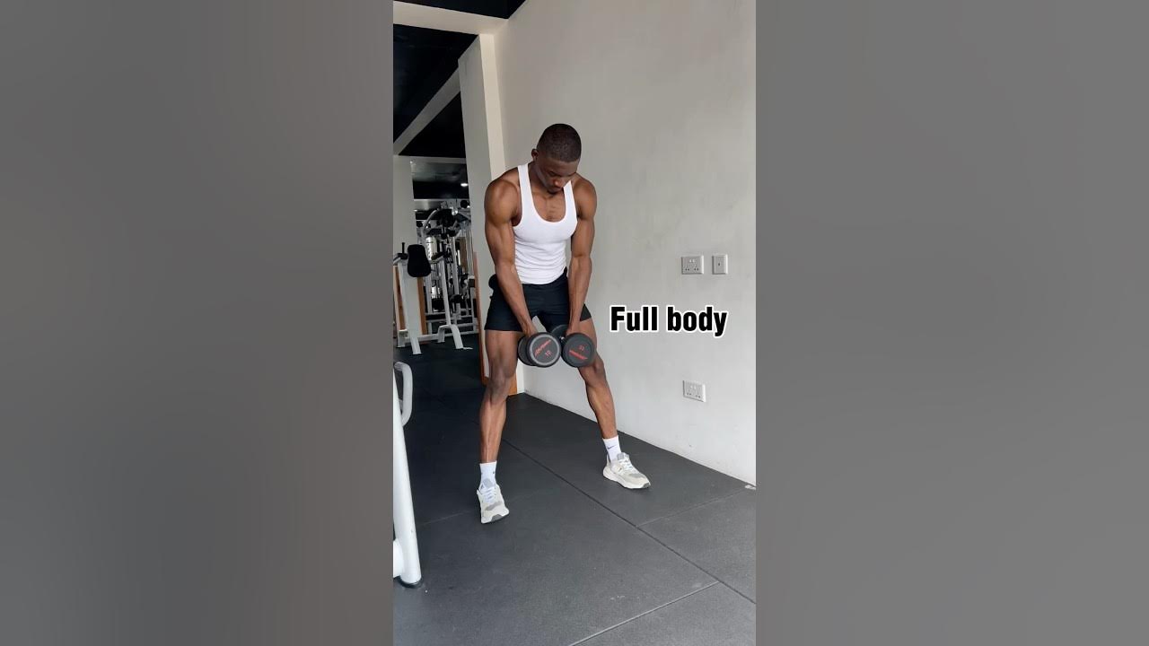 Full body workout at home | Dumbbells only - YouTube