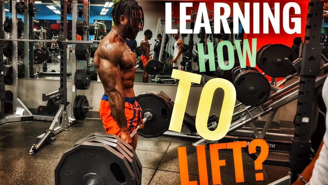 The proper technique for lifting weights @BrolyGainz007 - YouTube