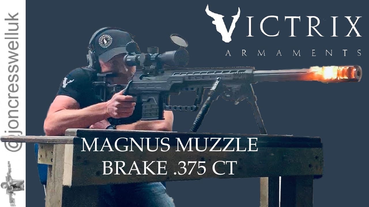 Victrix Armaments Magnus Muzzle Brake Prototype Testing .375 Cheytac ...