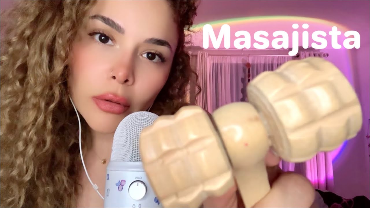 asmr. ROLEPLAY MASAJISTA (Masaje Antiestrés para dormir en pocos ...