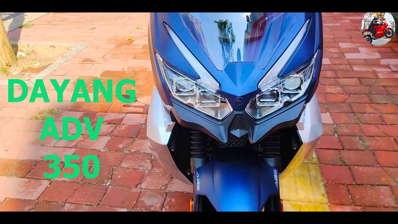 Walkaround Dayang Vorei ADV 350 Off - road Scooter - YouTube
