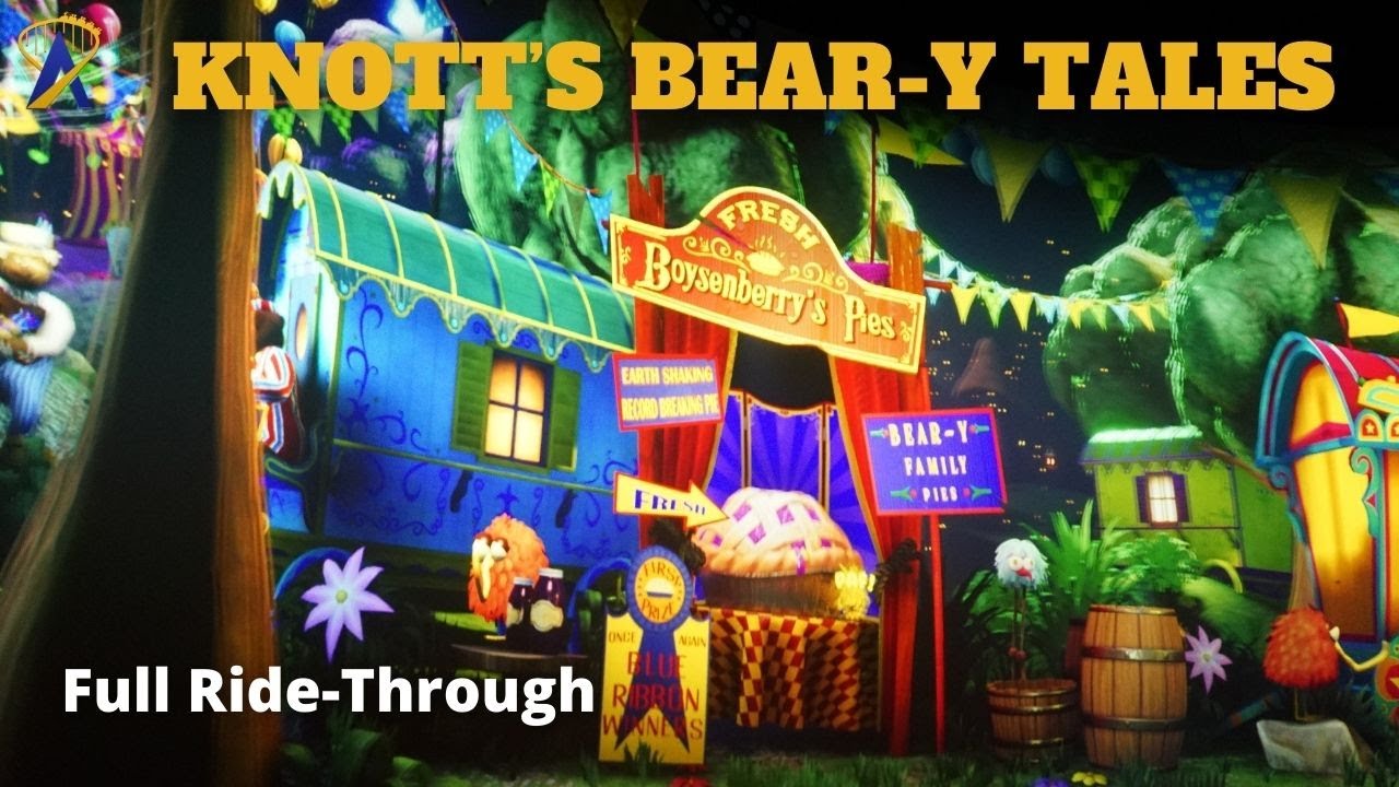 Knott's Bear-Y Tales Full Ride-Through - Return to the Fair - YouTube
