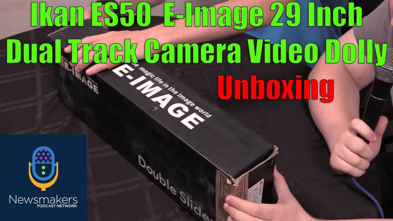 Ikan ES50 | E-Image 29 Inch Dual Track Camera Video Dolly Video ...