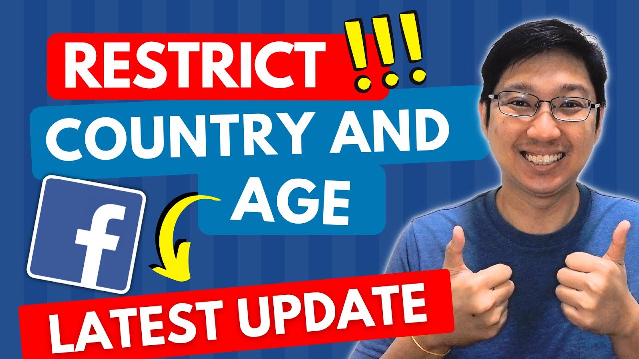 How to Set Country & Age Restrictions on Facebook Page (STEP-BY-STEP ...