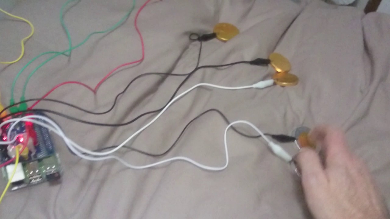 Raspberry Pi 3 + Adafruit Capacitive Hat - YouTube