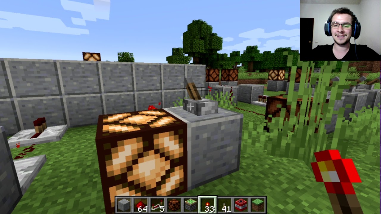 Calculadora no minecraft Parte 3 - Portas logicas no minecraft - YouTube