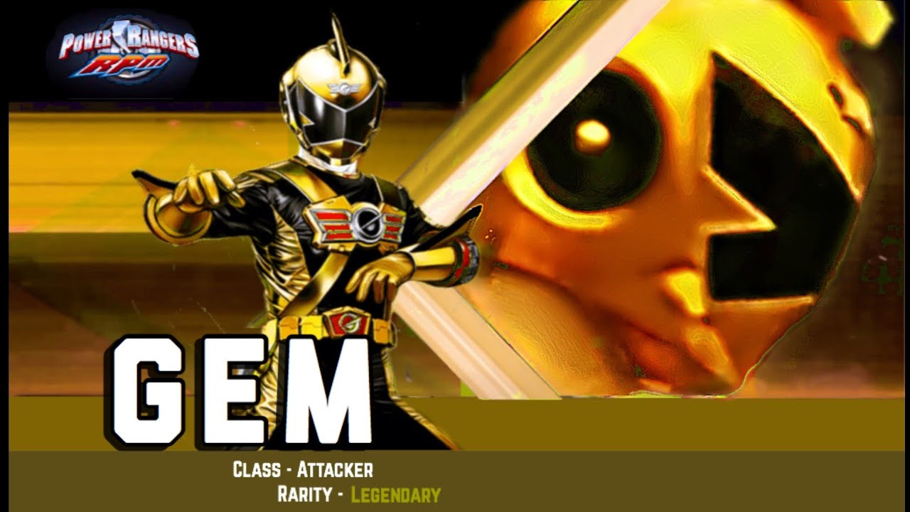 Power Rangers Rpm Gold Ranger
